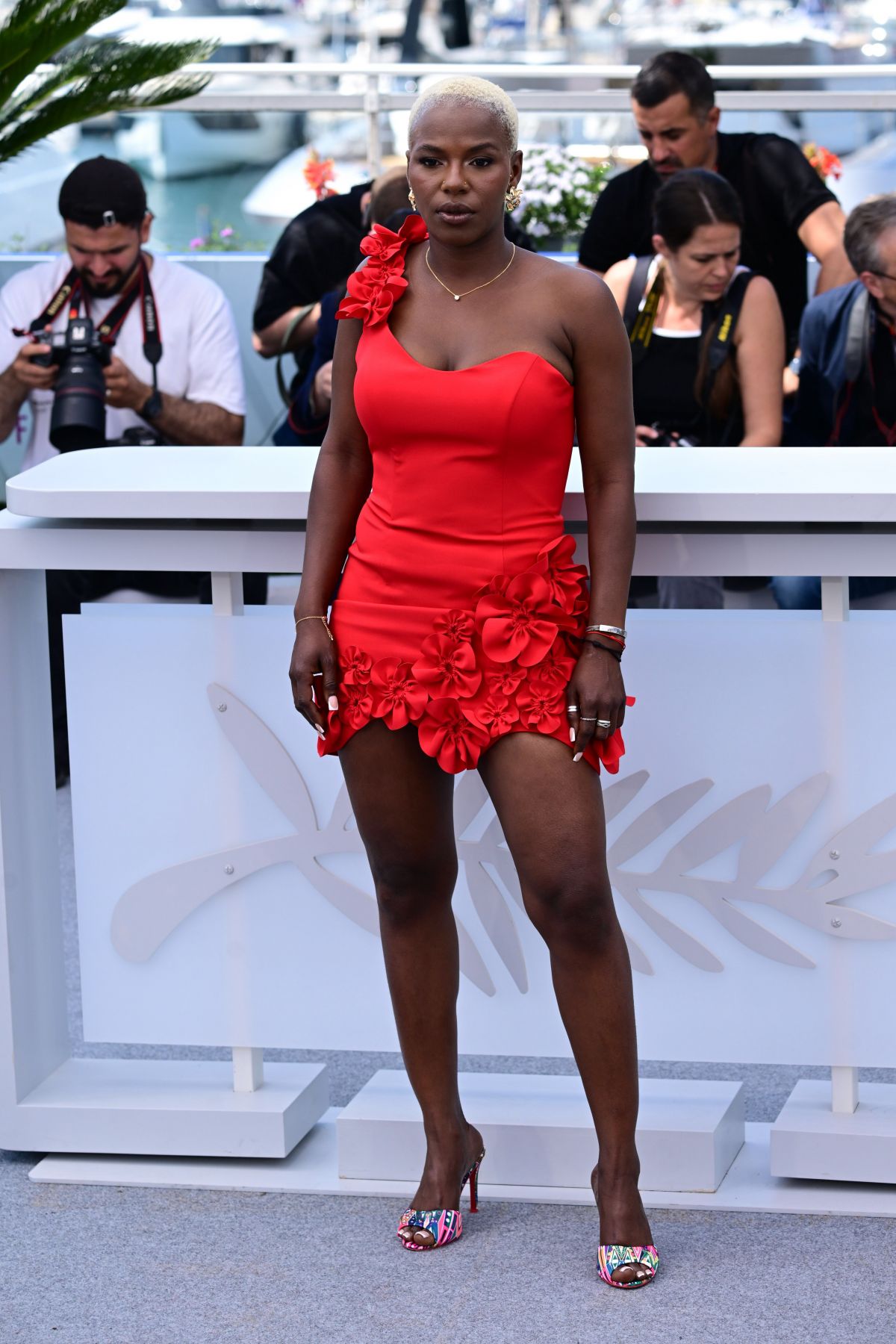 DEBORAH CHRISTELLE LOBE NANEY at Promised Sky Photocall at 78th Cannes ...