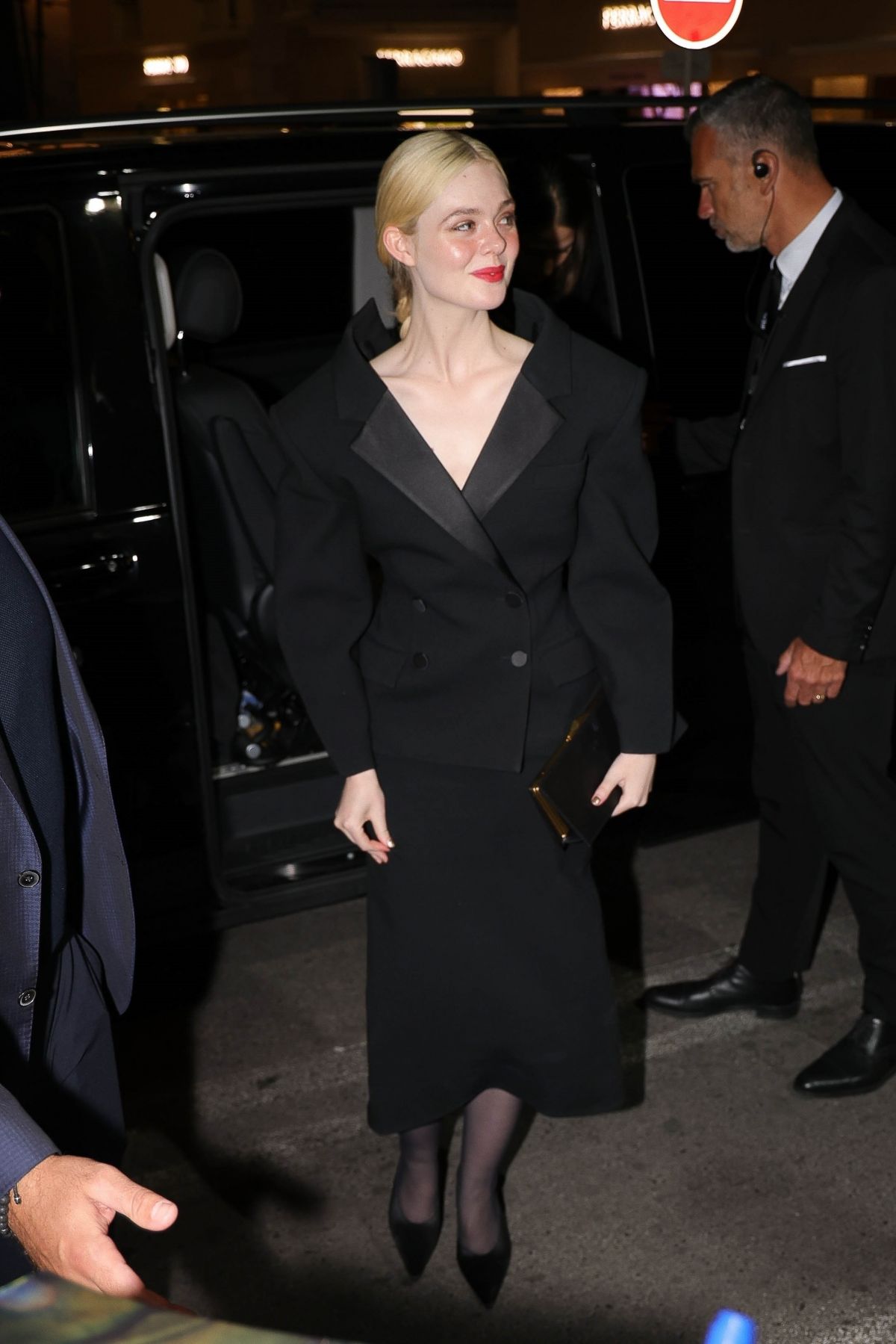 ELLE FANNING Arrives at L’oreal Party at 78th Annual Cannes Film ...