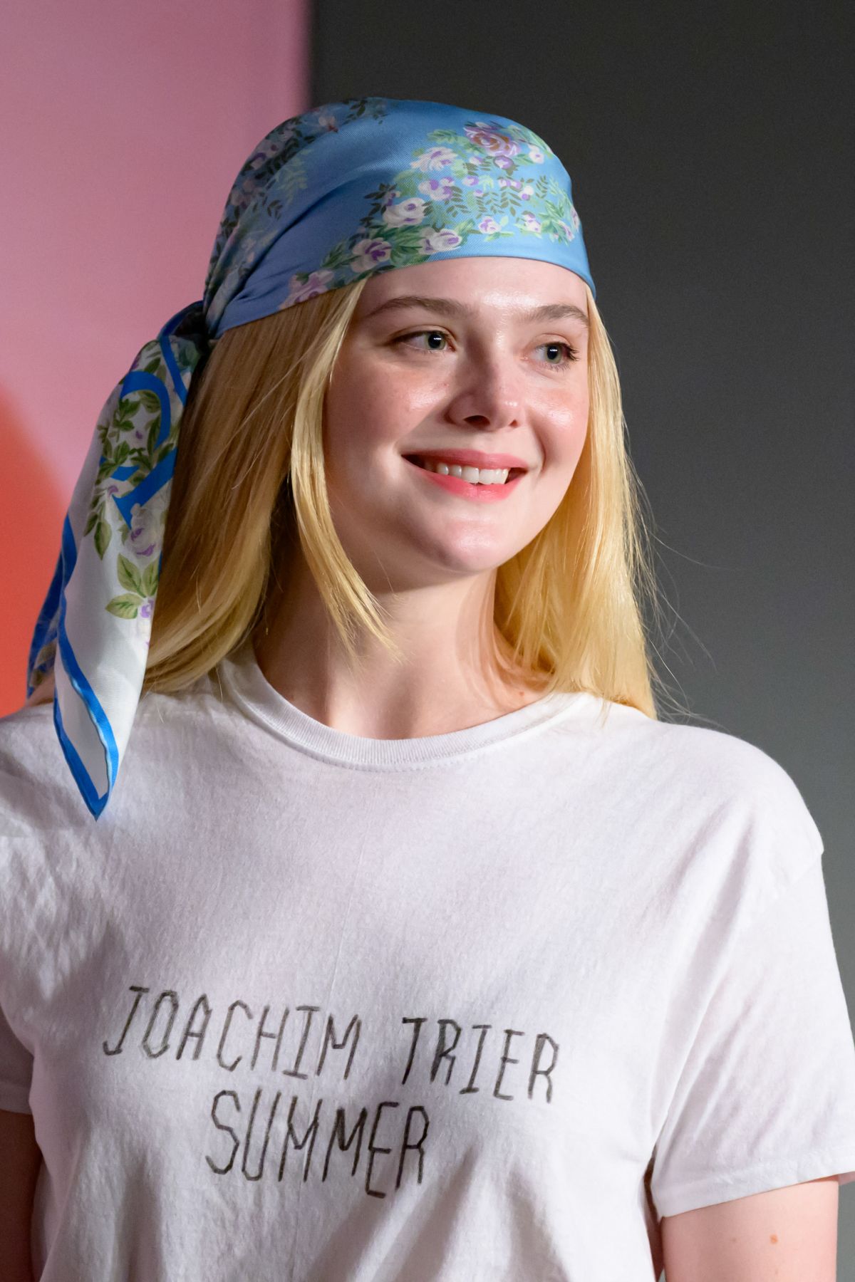 ELLE FANNING at Sentimental Value Press Conference at 78th Cannes Film ...