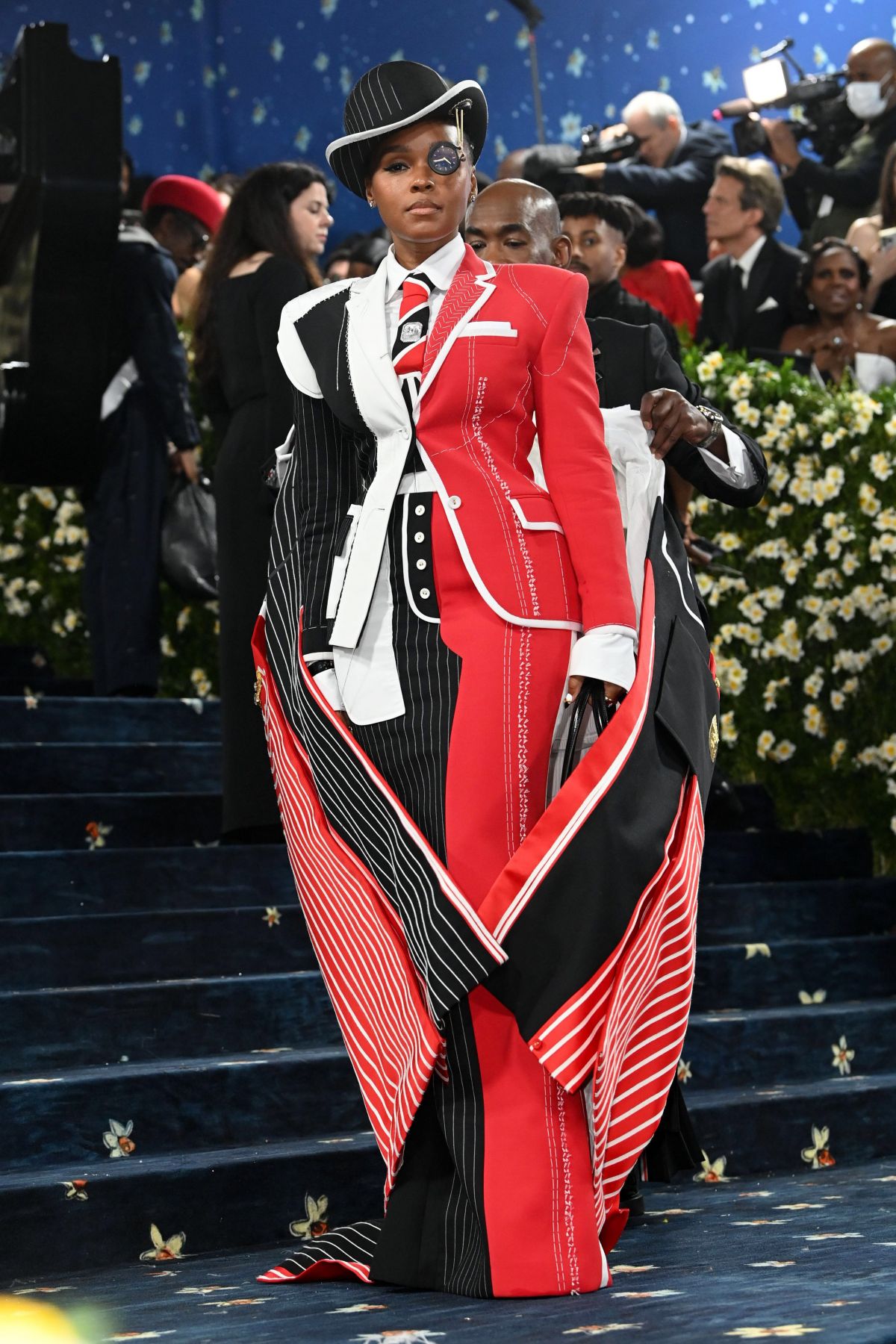 JANELLE MONAE at 2025 Met Gala Celebrating Superfine: Tailoring Black ...