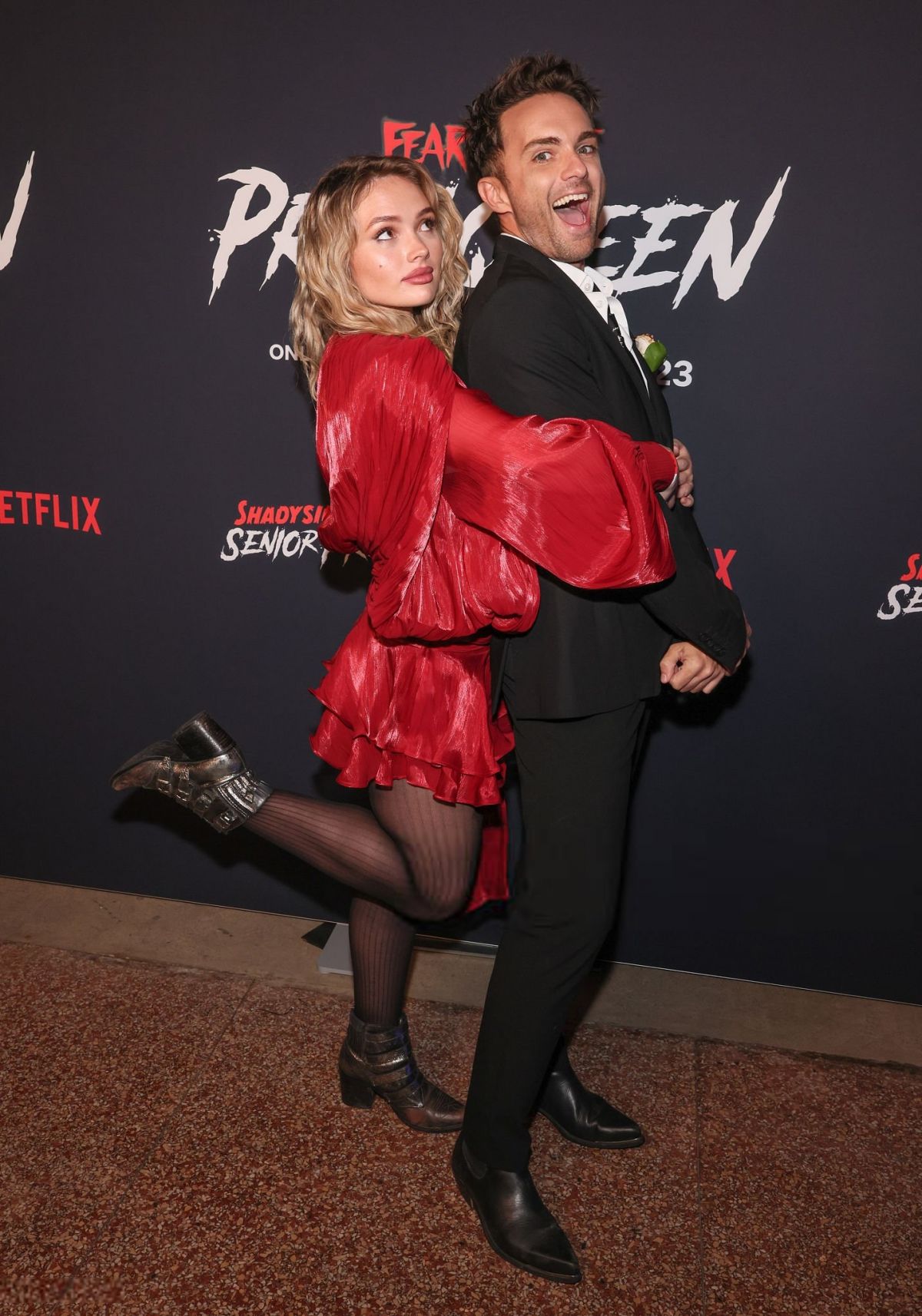 NATALIE ALYN LIND at Fear Street: Prom Queen Immersive Experience at ...
