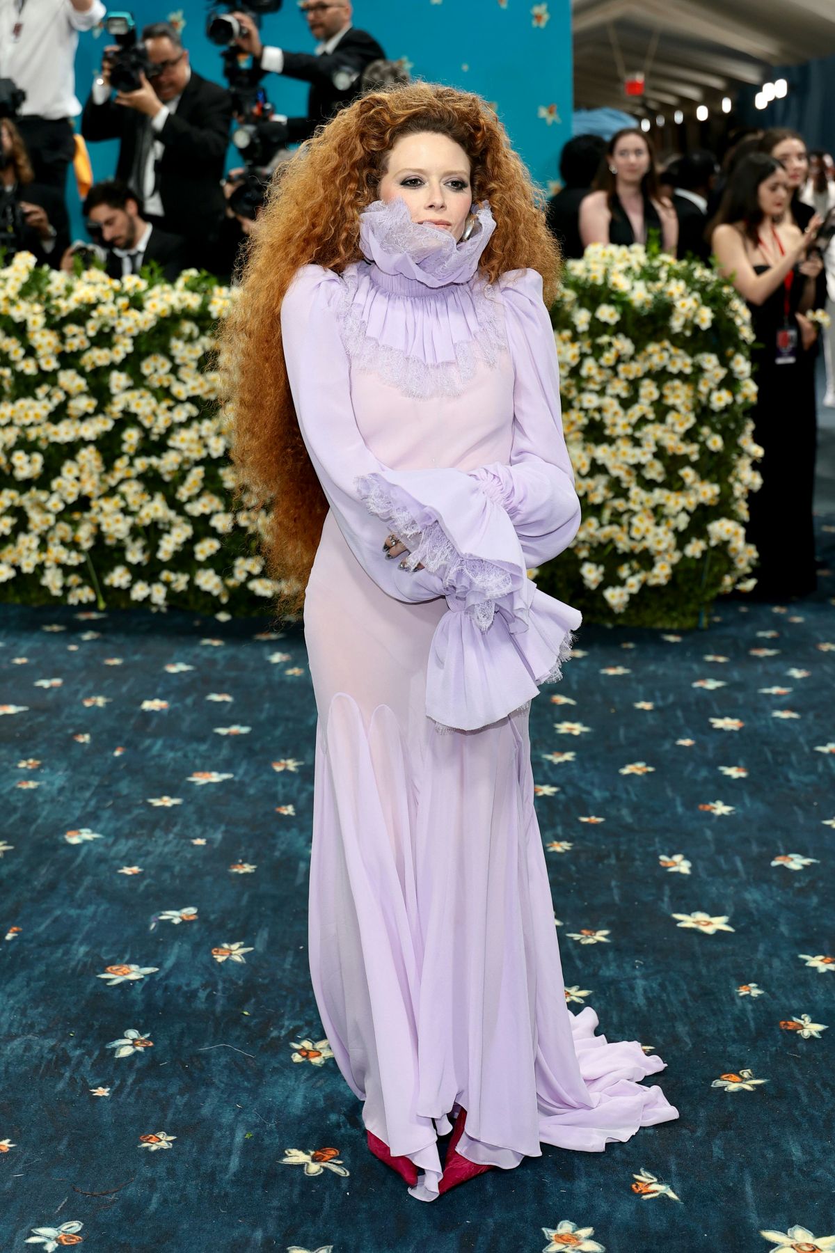 NATASHA LYONNE at 2025 Met Gala Celebrating Superfine: Tailoring Black ...
