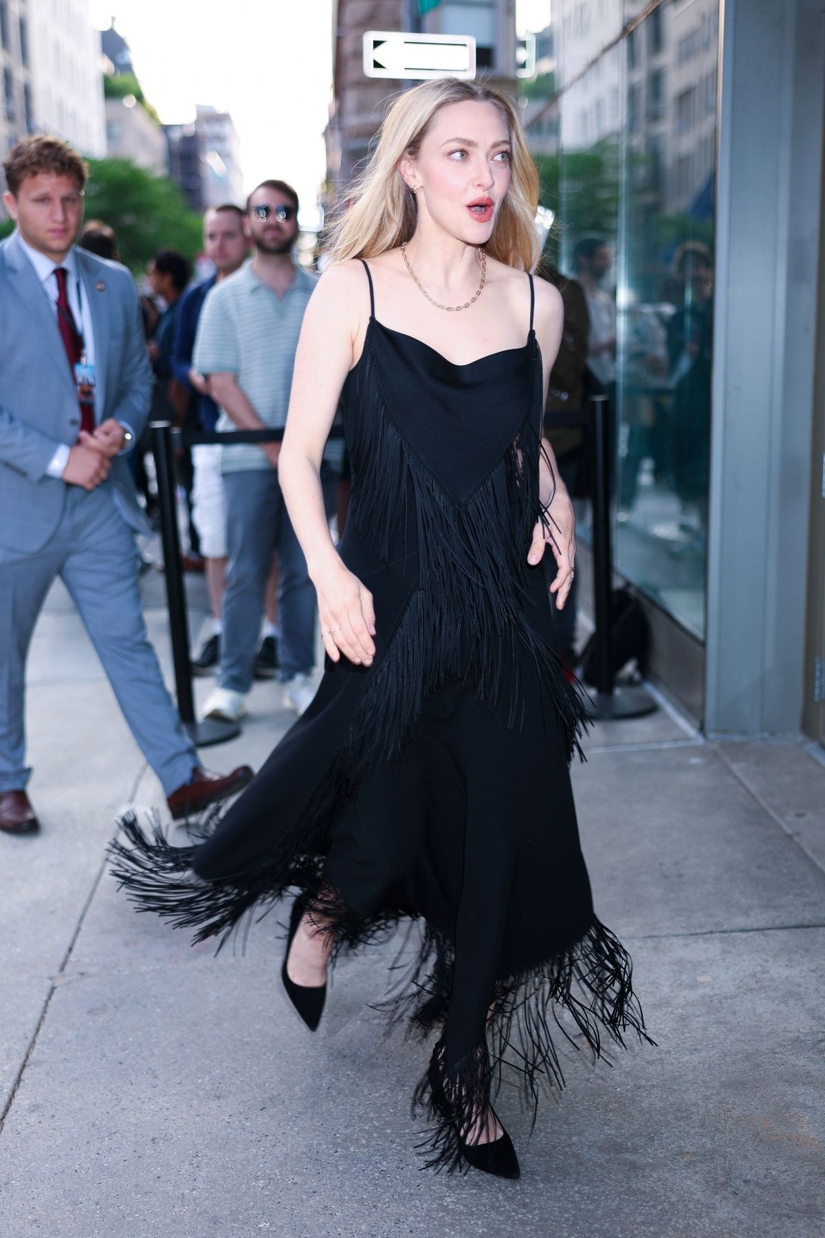 AMANDA SEYFRIED Arrives at I Don’t Understand You Screening at Regal ...