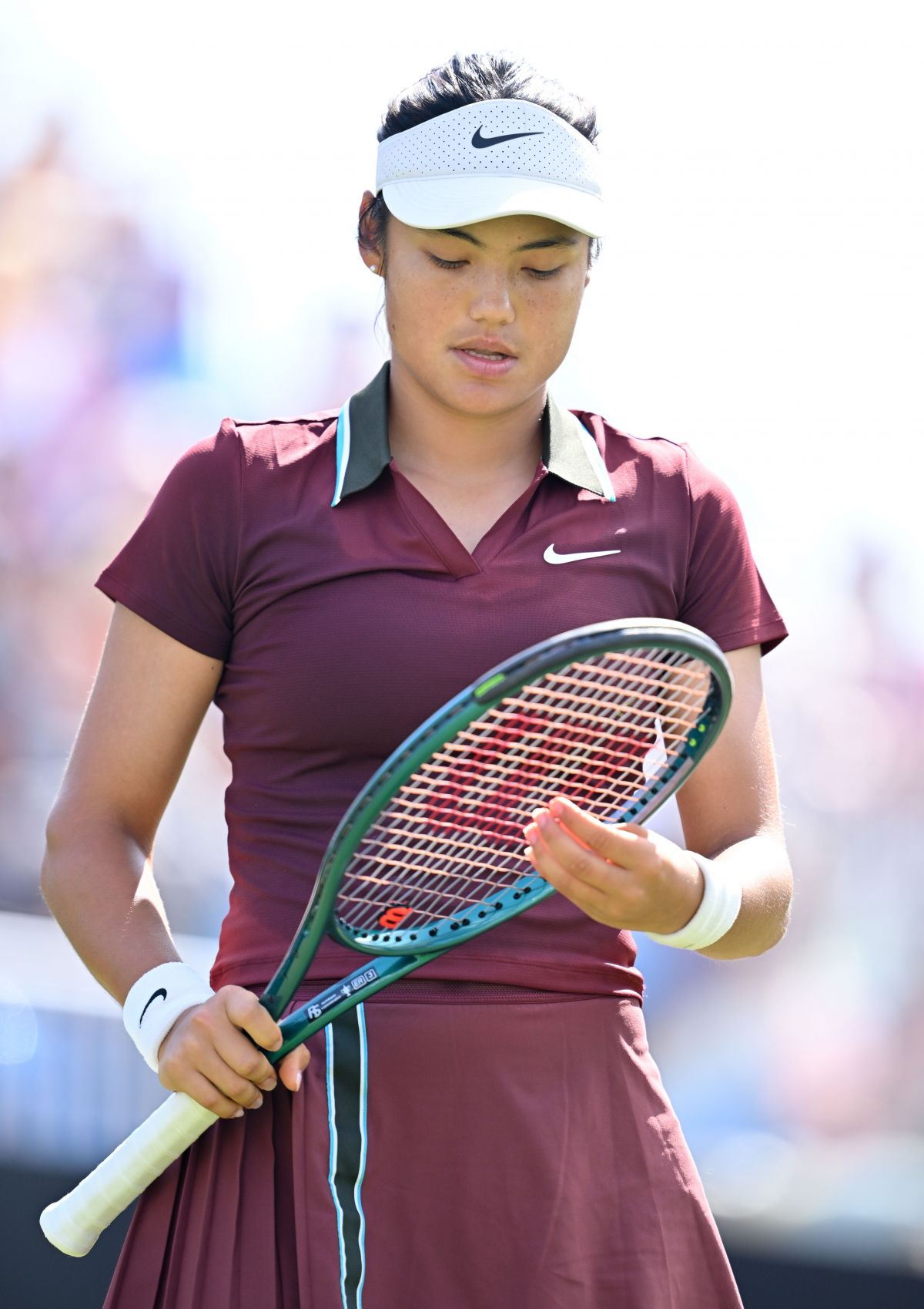 EMMA RADUCANU at Second Round of Lexus Eastbourne Open in Eastbourne 06 ...