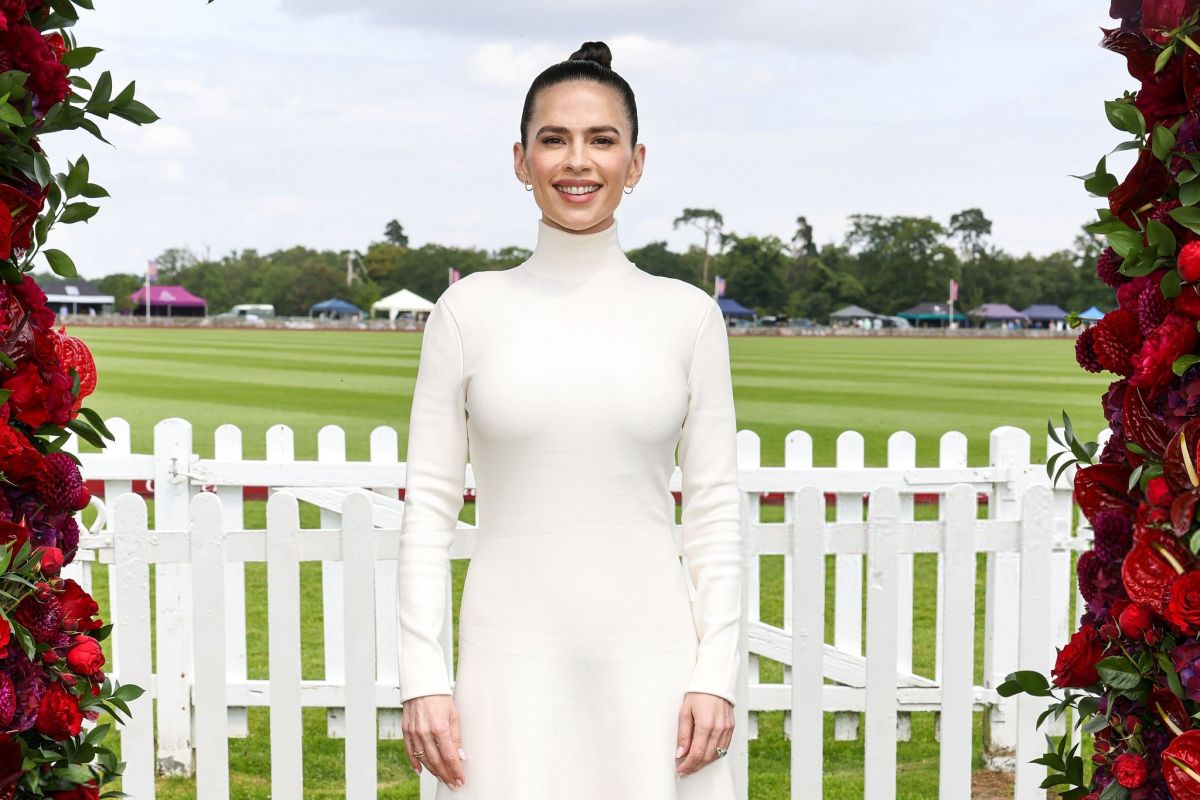 HAYLEY ATWELL at Cartier Queen’s Cup Polo 2025 at Guards Polo Club in ...