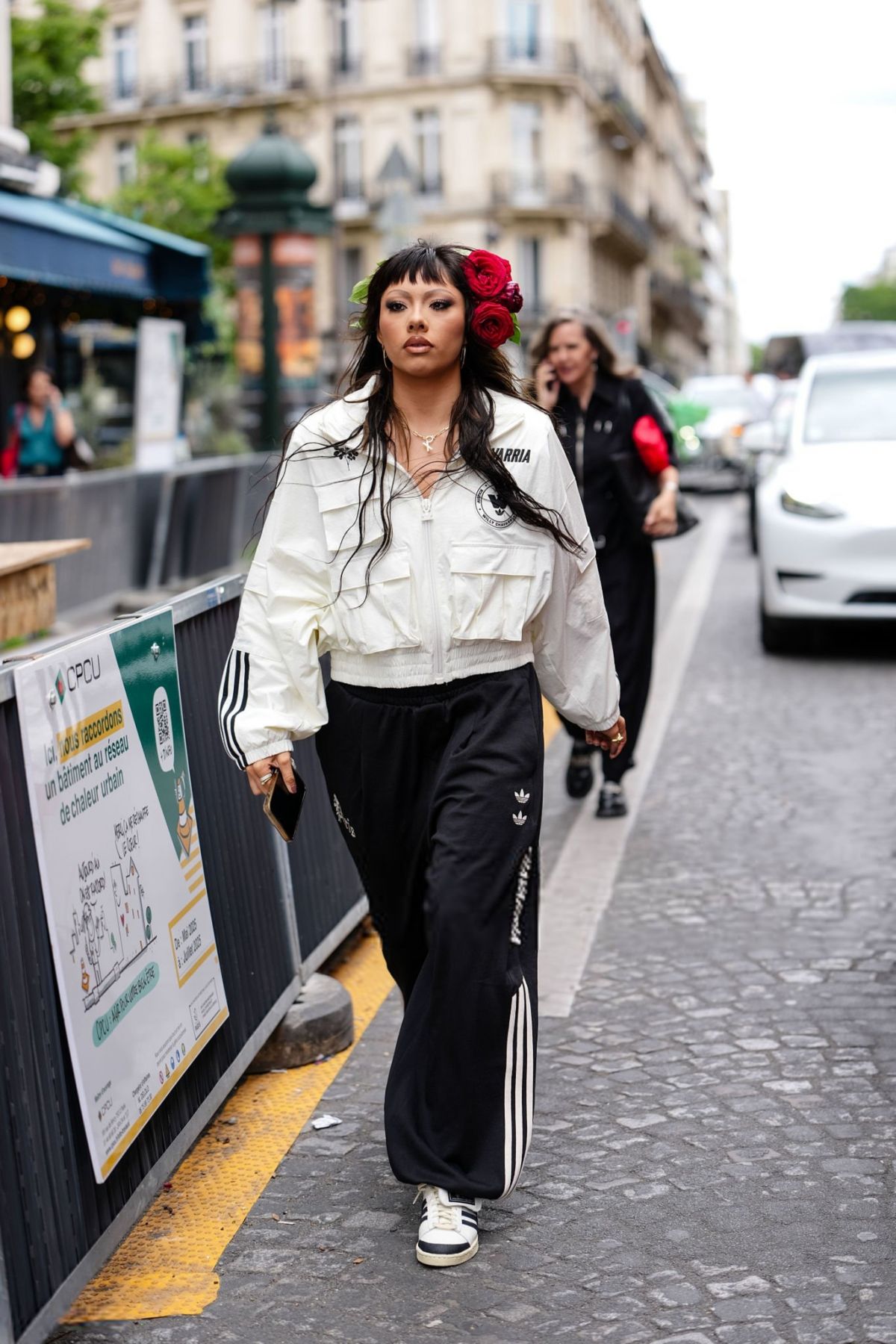 XOCHITL GOMEZ Arrives at Willy Chavarria Men’s S/S ’26 Show at Paris ...