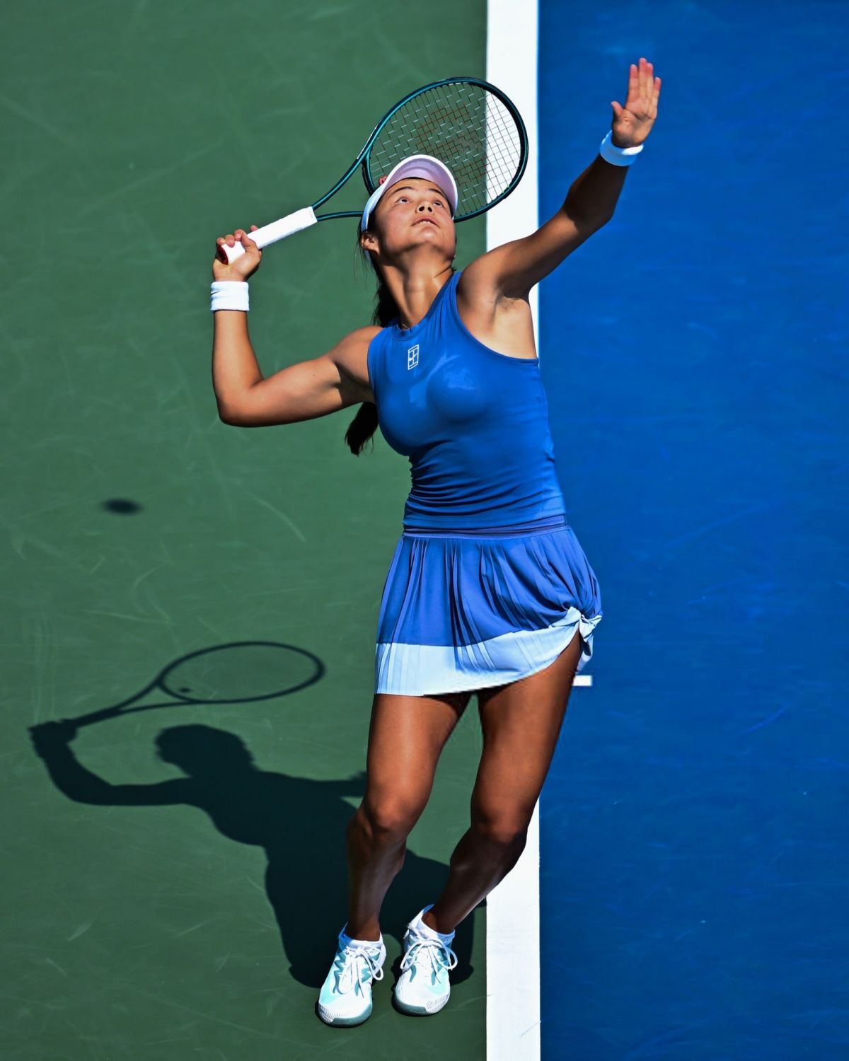EMMA RADUCANU at First Round of WTA 1000 National Bank Open in Montreal ...
