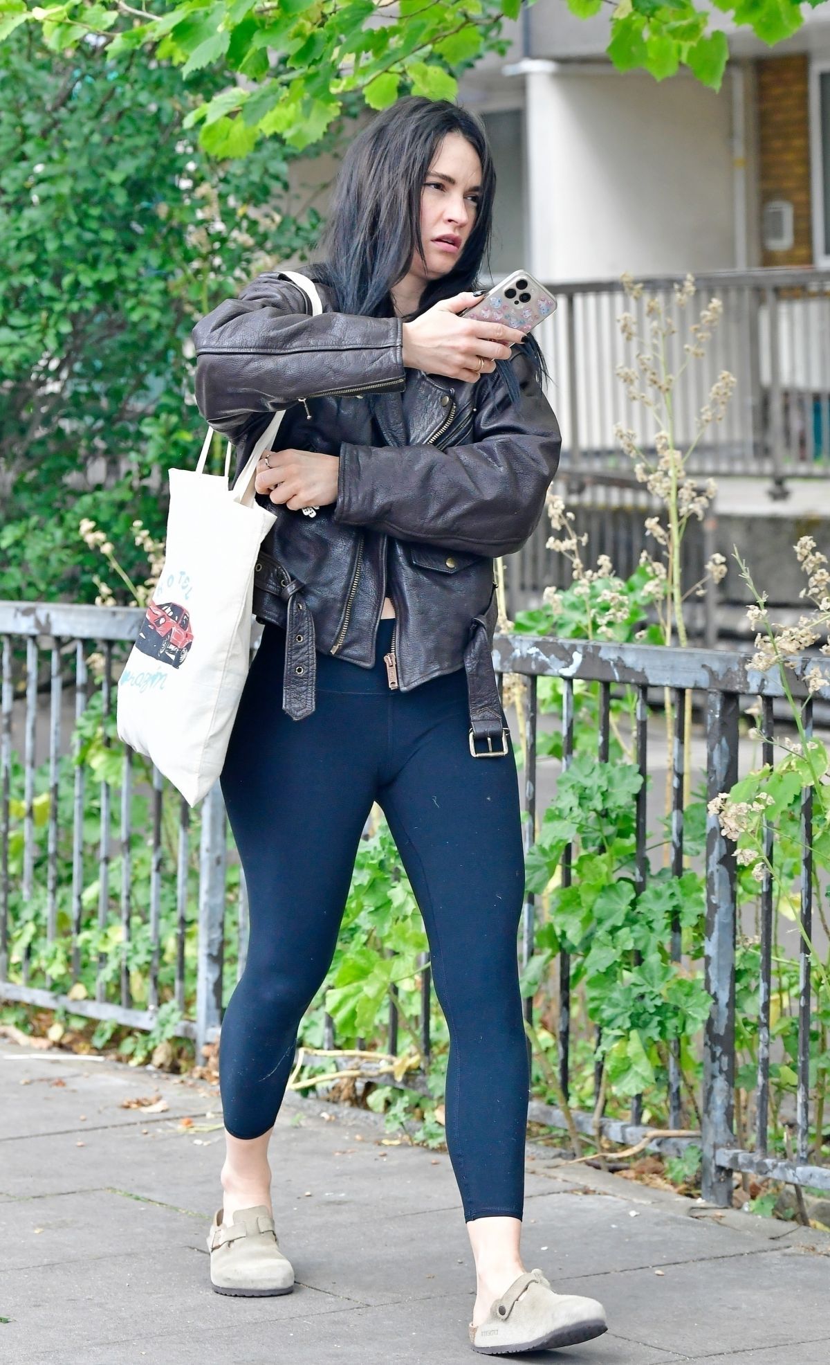 LILY JAMES Out and About in London 07/05/2025 – HawtCelebs