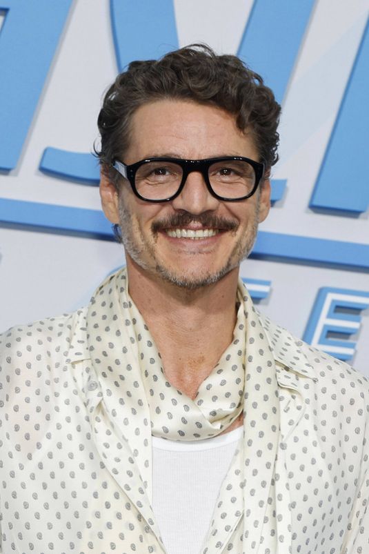 Pedro Pascal – ‘The Fantastic Four: First Steps’ blue carpet fan event ...