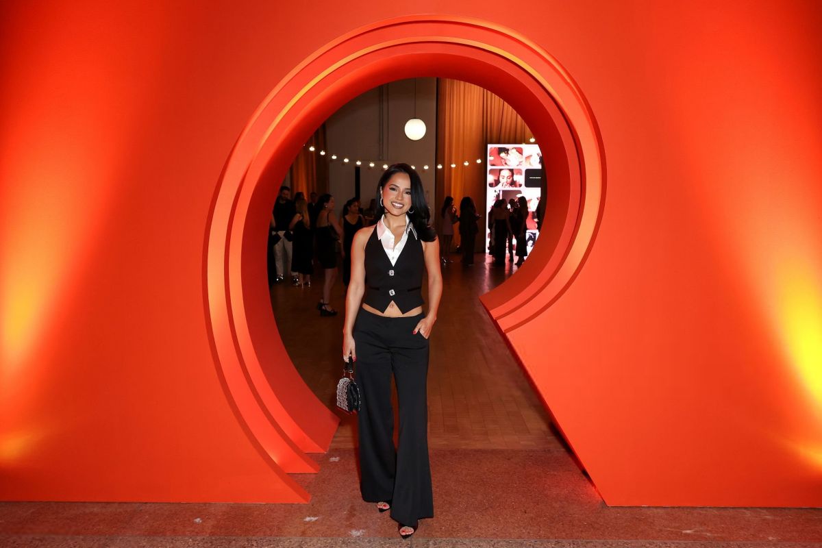 BECKY G at Rare Beauty’s Rare Eau de Parfum Launch Party in Santa ...