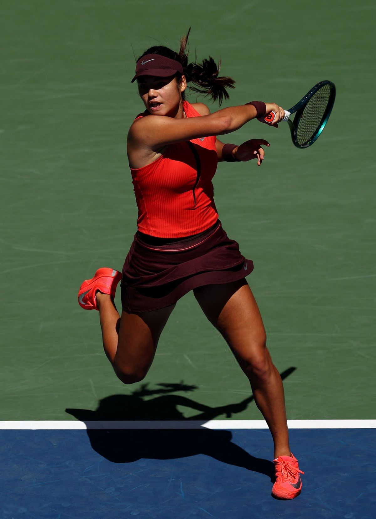 //EMMA RADUCANU Defeats Janice Tjen in Women’s Singles Second Round of ...