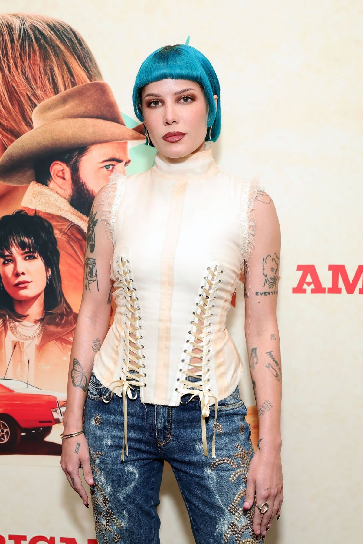 HALSEY at Americana Special Screening at Desert 5 Spot in Los Angeles ...