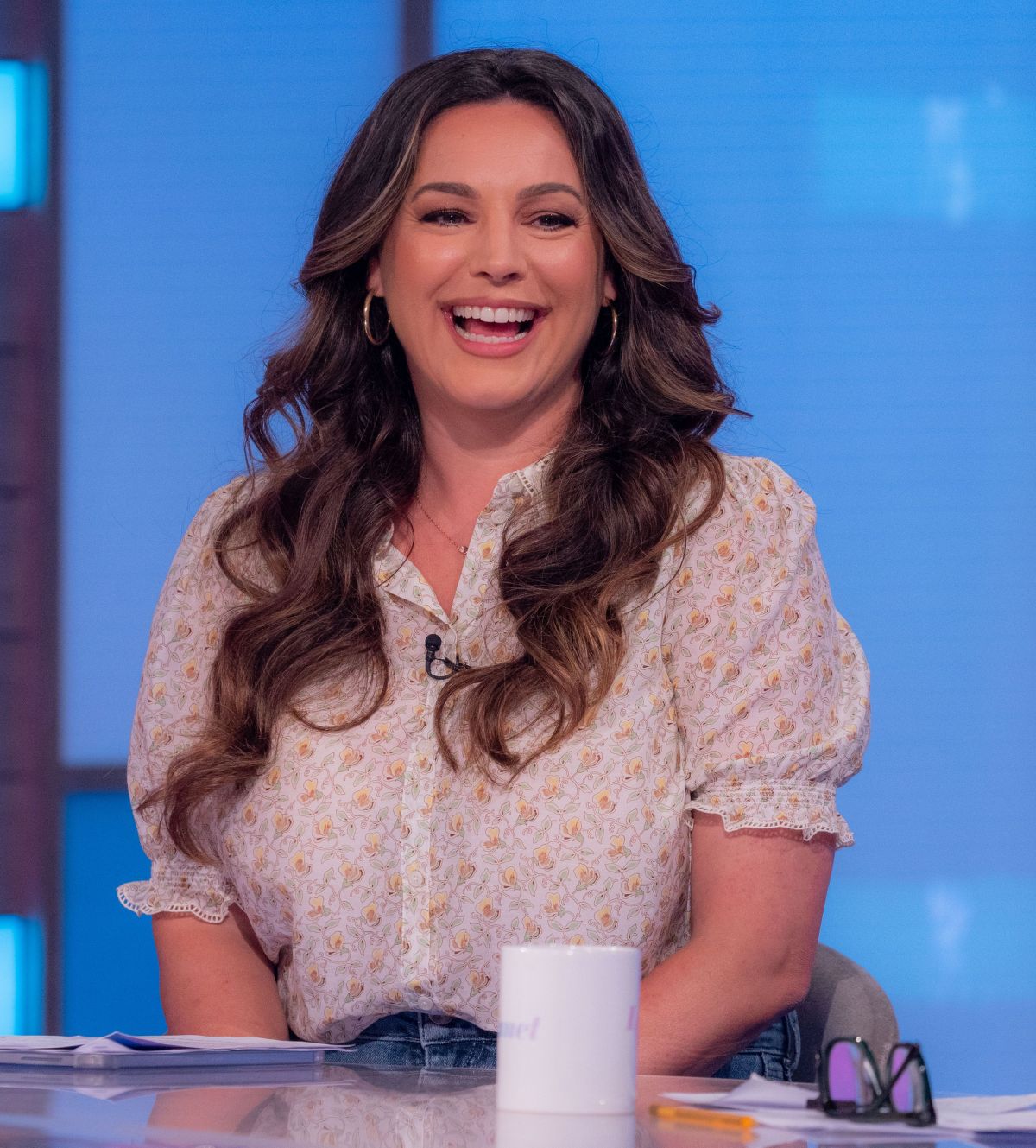 KELLY BROOK at Loose Women TV Show in London 08/04/2025 – HawtCelebs