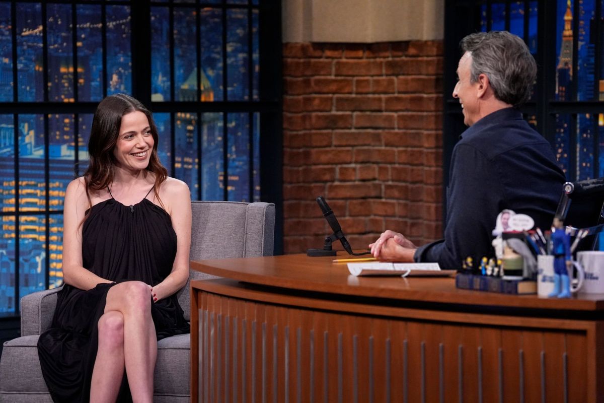 MOLLY GORDON at Late Night with Seth Meyers in New York 08/07/2025 ...