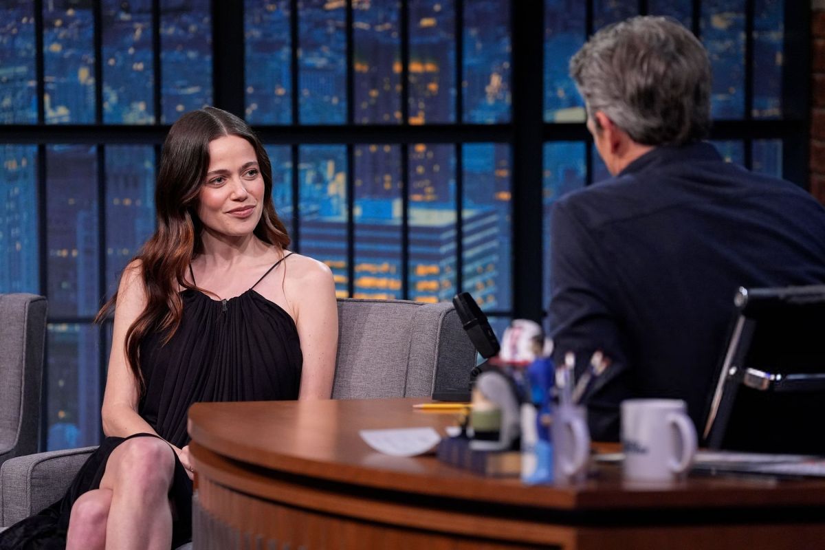 MOLLY GORDON at Late Night with Seth Meyers in New York 08/07/2025 ...