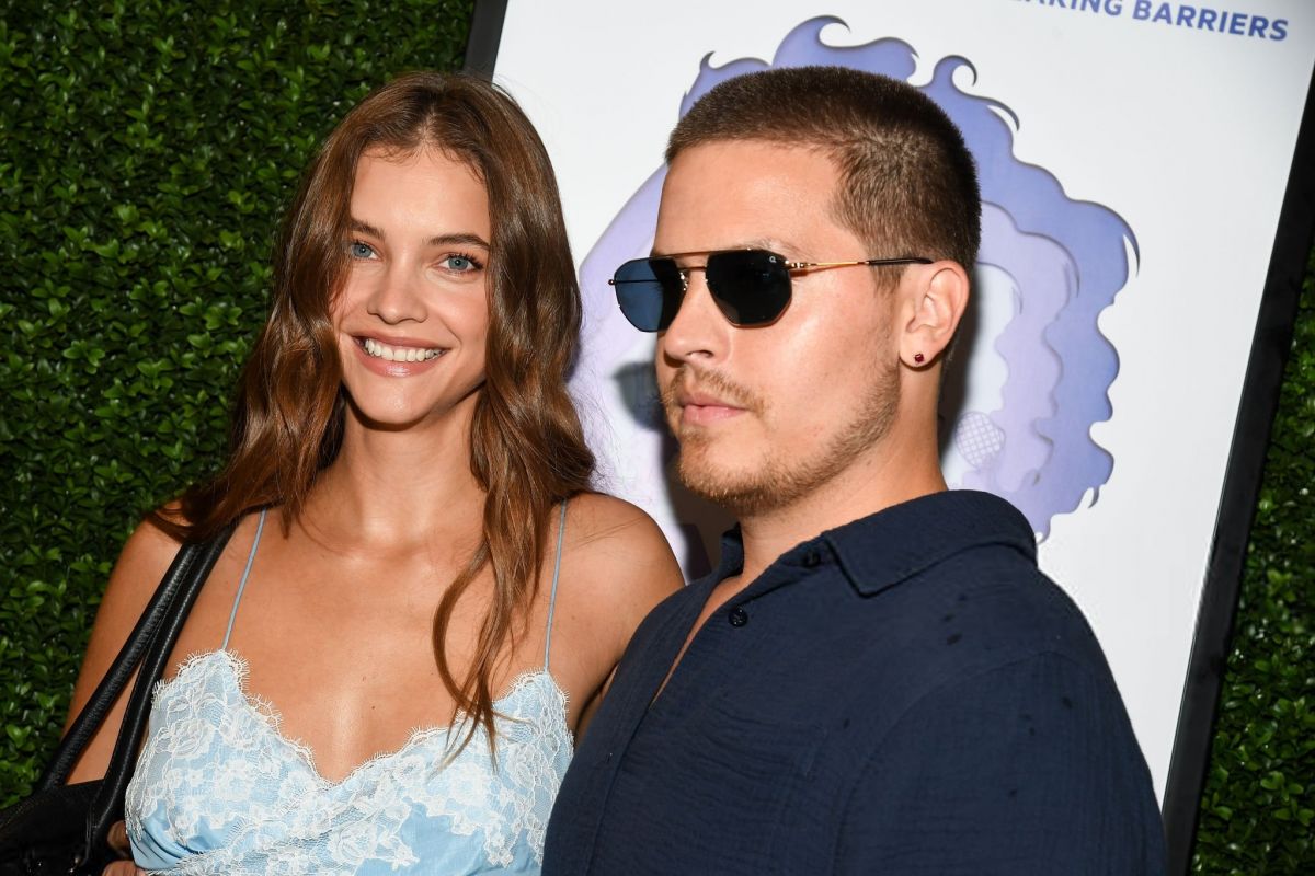 BARBARA PALVIN and Dylan Sprouse at US Open Tennis Championships in New ...