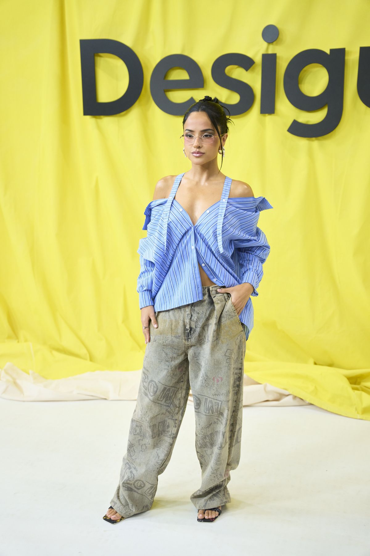 BECKY G at Desigual FW 2025 Fashion Show in Barcelona 09/10/2025 ...