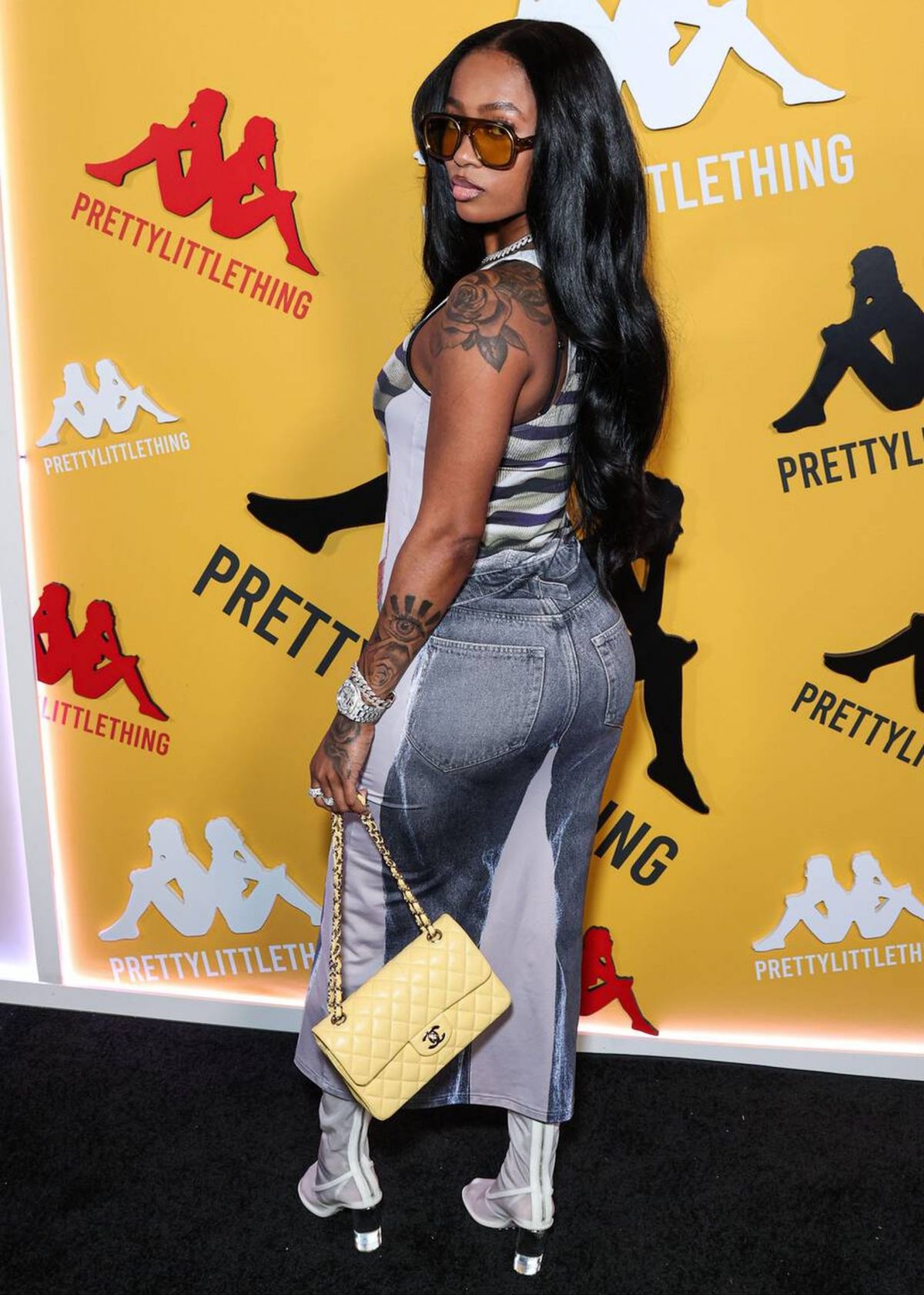 DESS DIOR at PrettyLittleThing X Kappa Launch Party at Sunset Room in ...