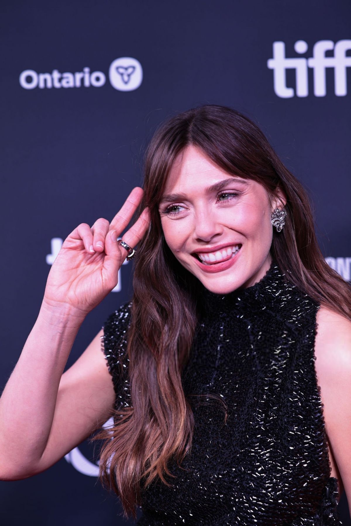 ELIZABETH OLSEN at Eternity Premiere at 2025 Toronto International Film ...