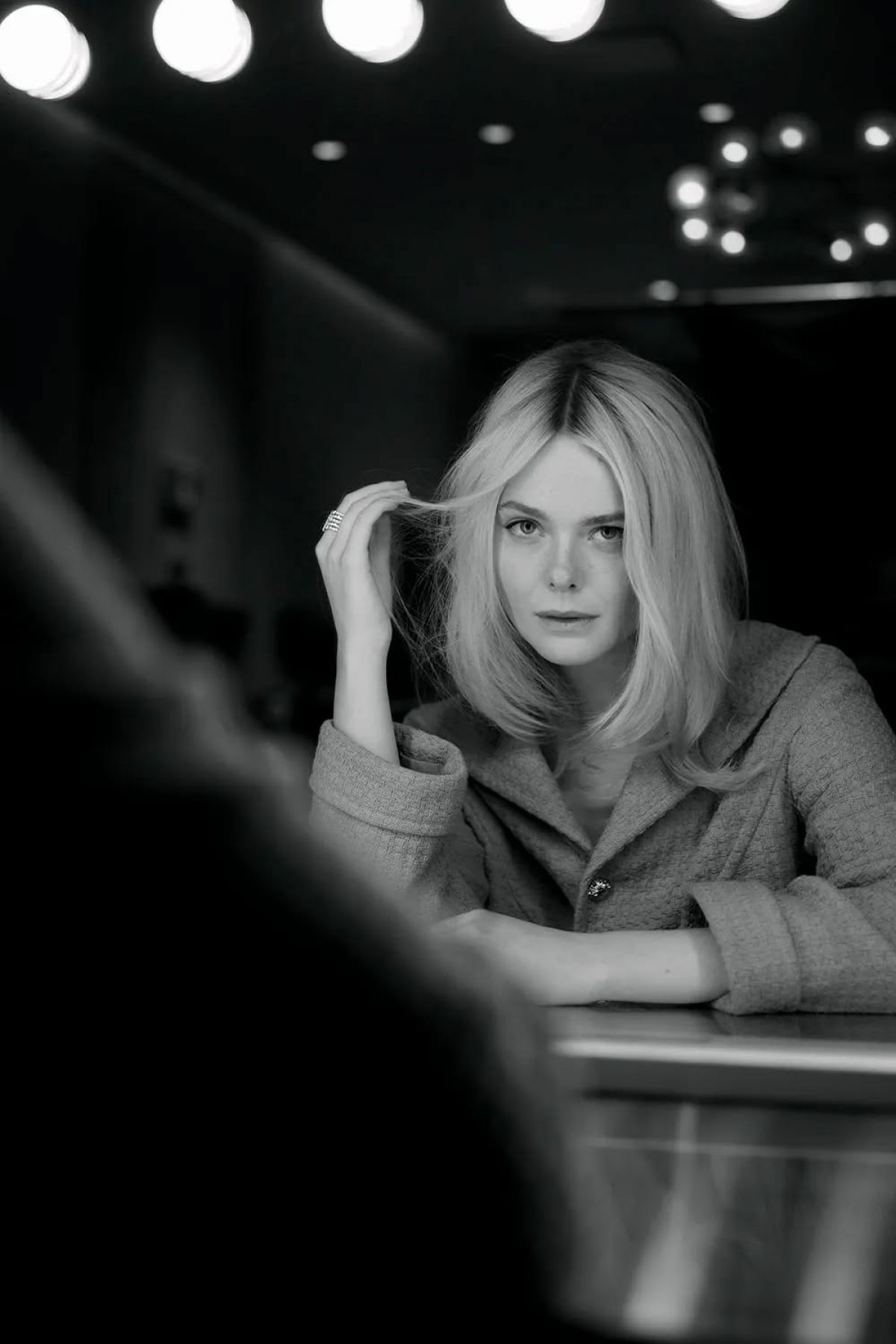 ELLE FANNING – Hollywood Reporter Portrait Studio at Toronto ...