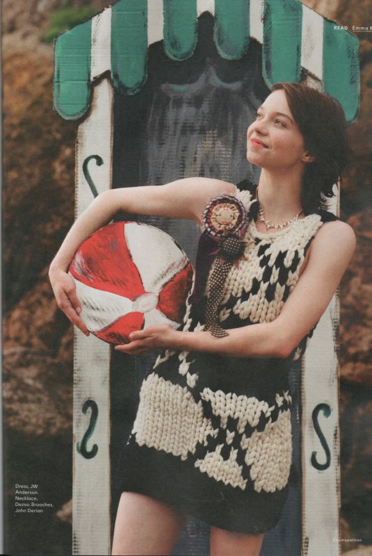 EMMA MYERS in Cosmopolitan UK, October/November 2025 – HawtCelebs
