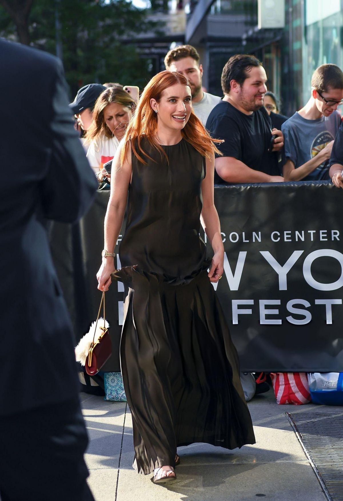 EMMA ROBERTS Arrives at After The Hunt Screening at 63rd New York Film ...