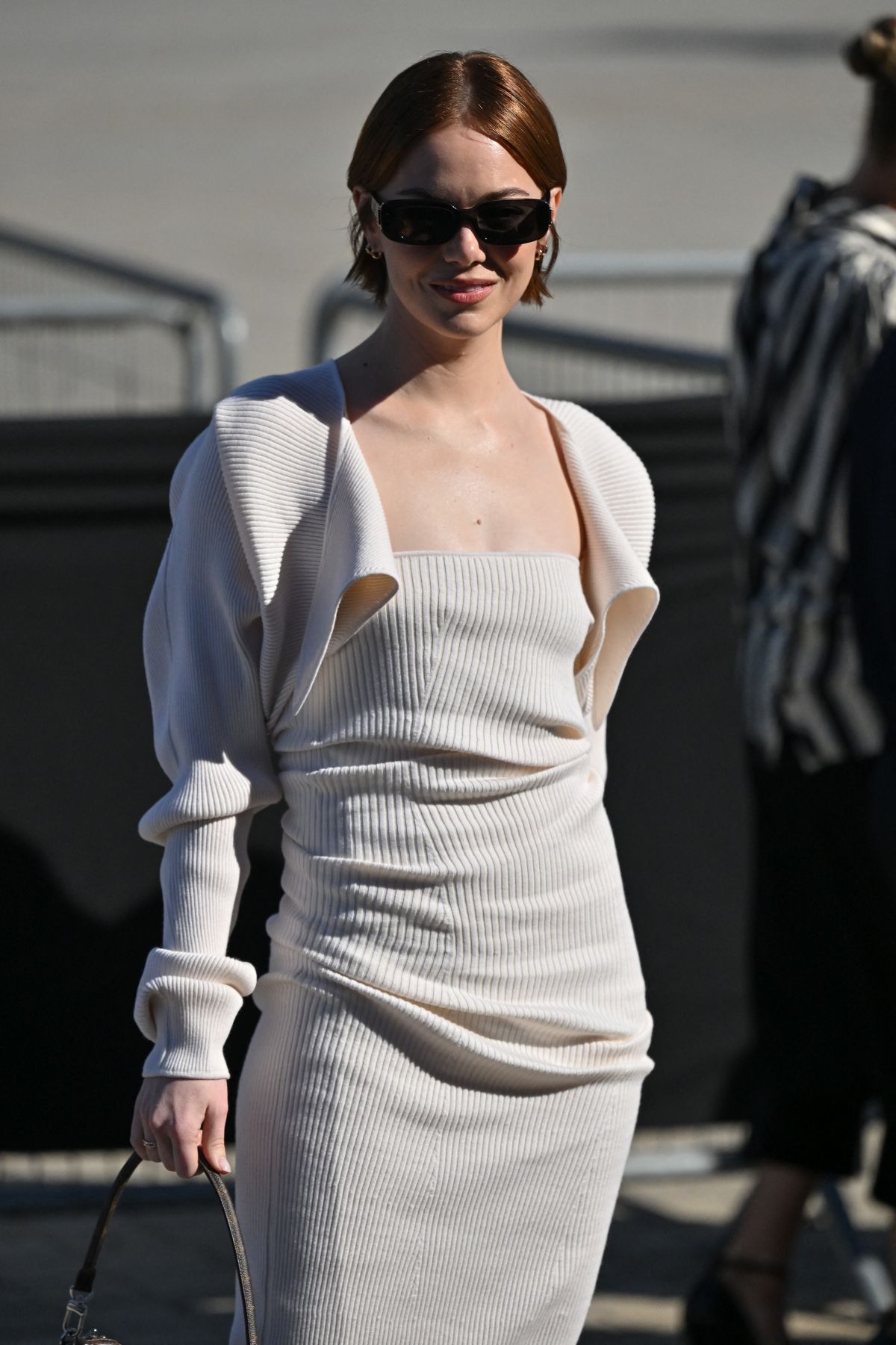 EMMA STONE at Louis Vuitton Fashion Show at Paris Fashion Week 09/30 ...