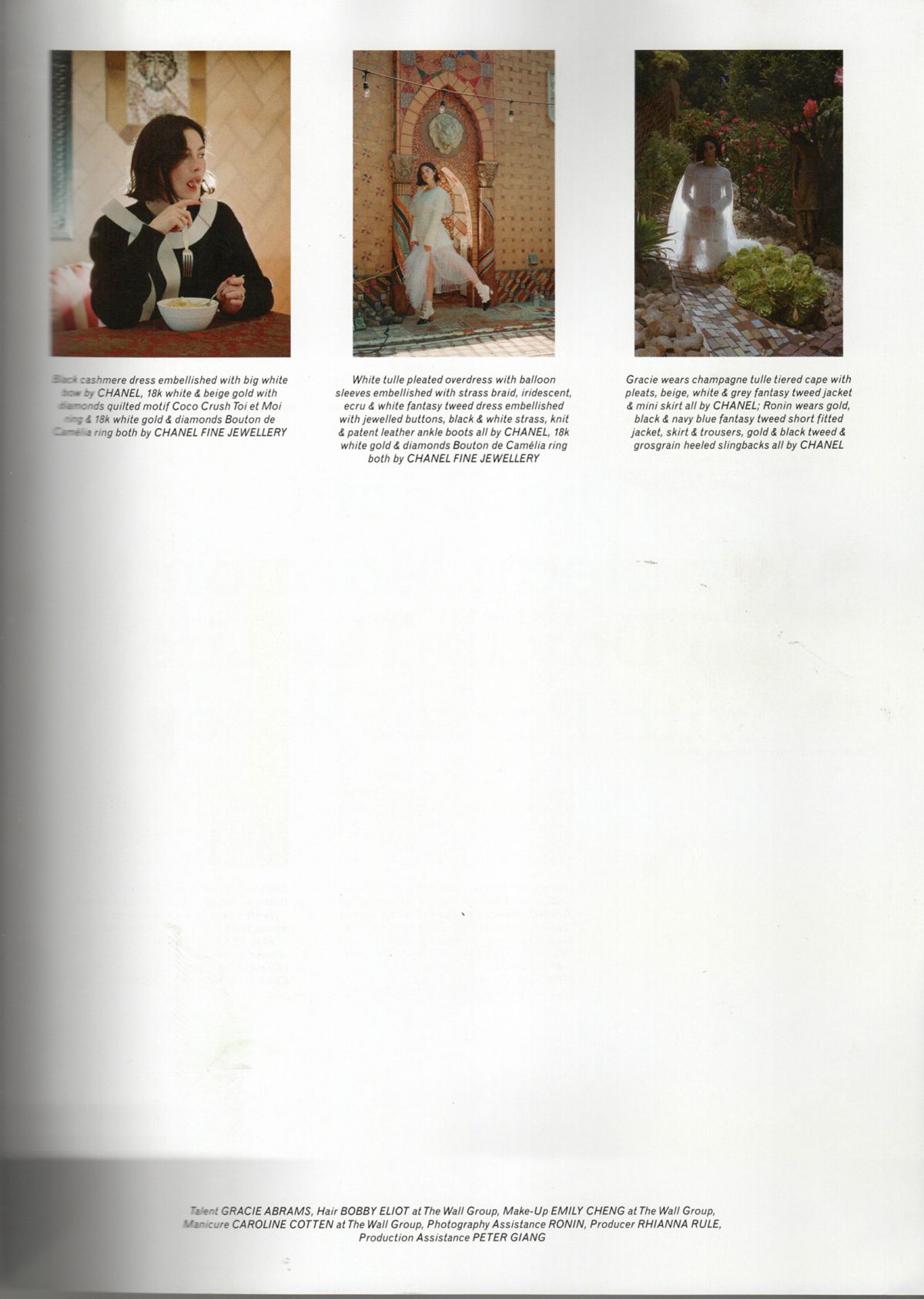 GRACIE ABRAMS in POP Magazine Issue 53, Autumn/Winter 2025 – HawtCelebs