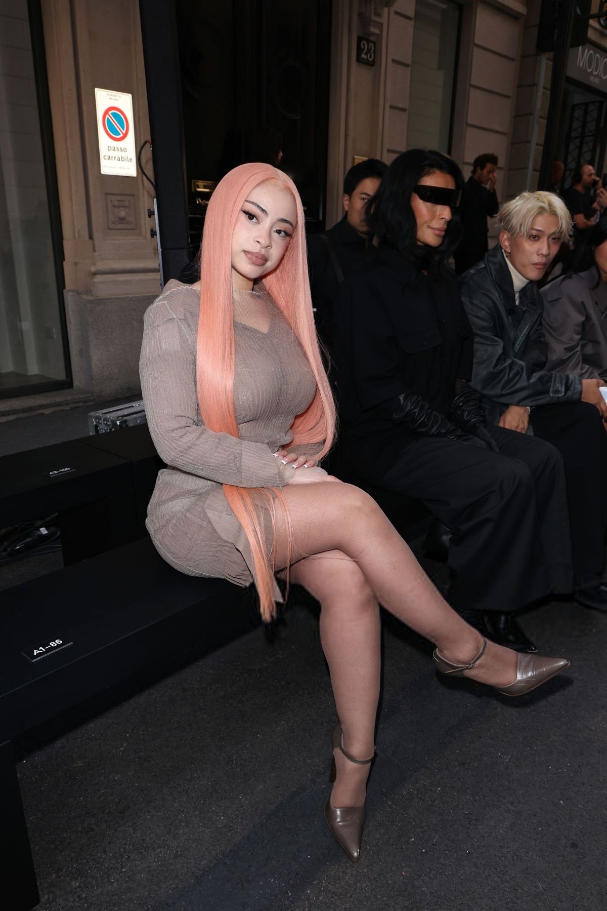 ICE SPICE at MM6 Maison Margiela Fashion Show at Milan Fashion Week 09 ...