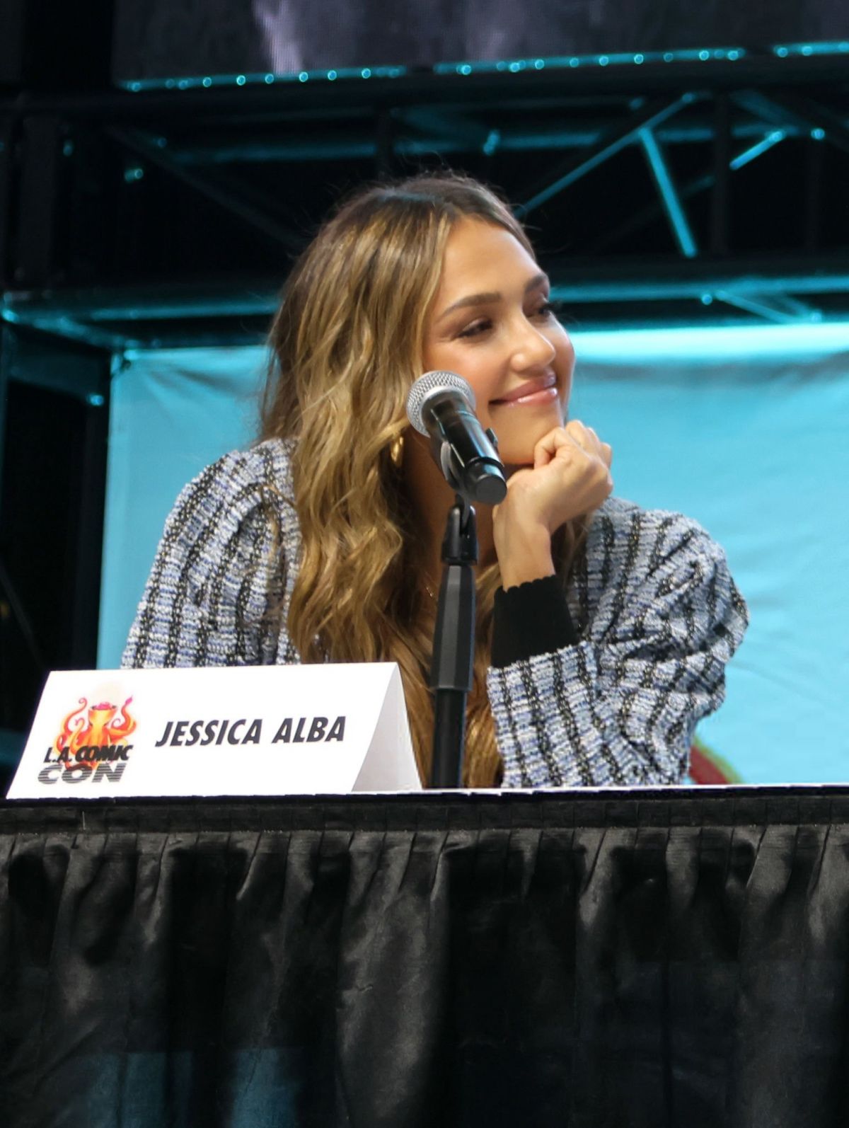 JESSICA ALBA at Sneak Peek: Lucas Museum of Narrative Art Panel at Los ...