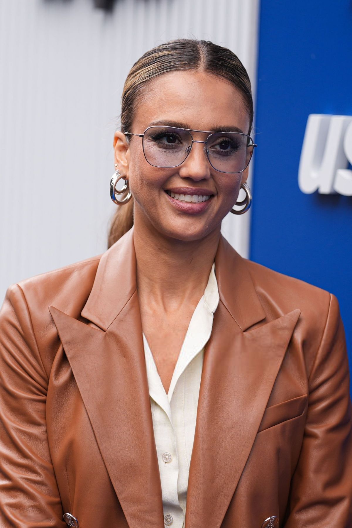 JESSICA ALBA at US Open Tennis Championships Men’s Finals at Flushing ...
