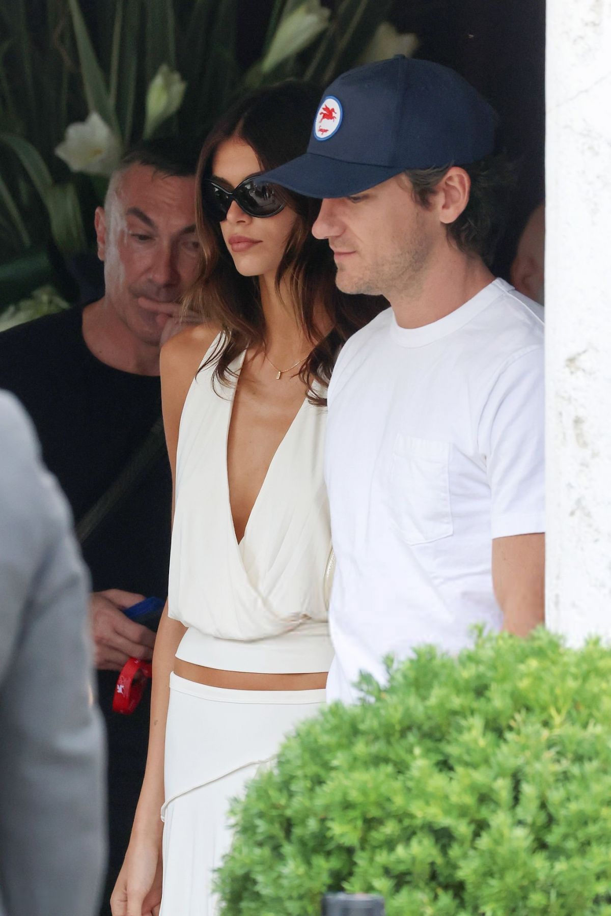 KAIA GERBER and Lewis Pullman Arrives at Hotel Excelsior in Venice 09 ...