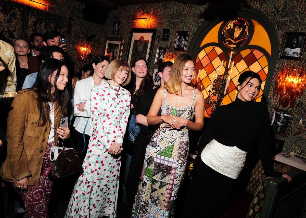 KENDALL JENNER at Vogue October Cover Launch Event in New York 09/14 ...