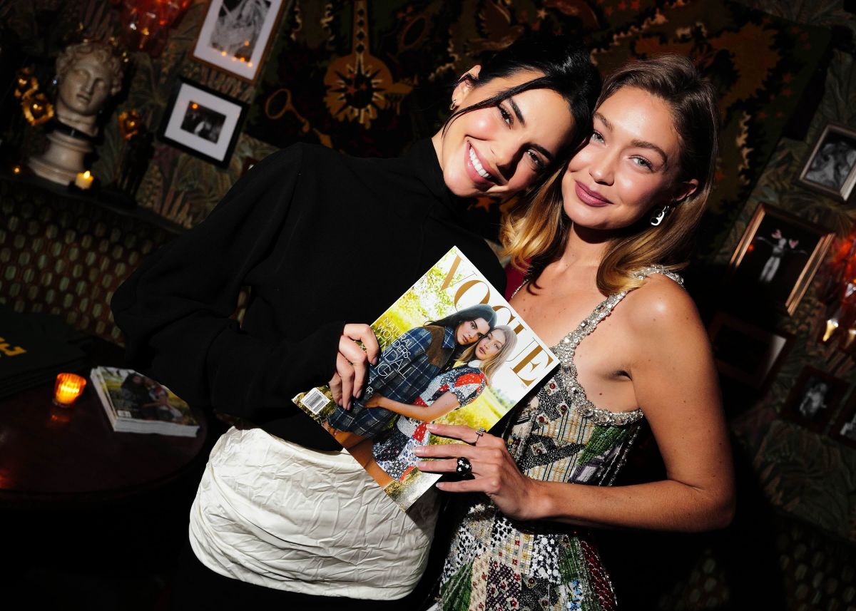 KENDALL JENNER at Vogue October Cover Launch Event in New York 09/14 ...