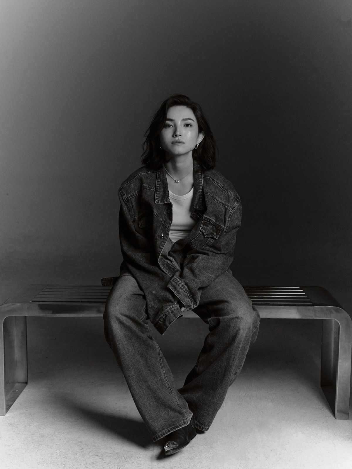 MARIA ZHANG at a Photoshoot, August 2025 – HawtCelebs