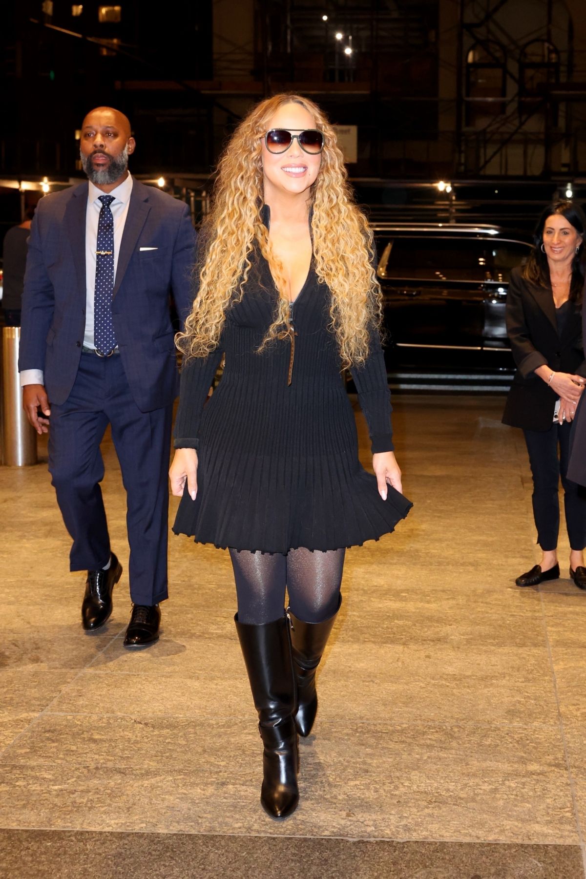 MARIAH CAREY Out for Dinner at for Nobu in New York City 09/29/2025 ...