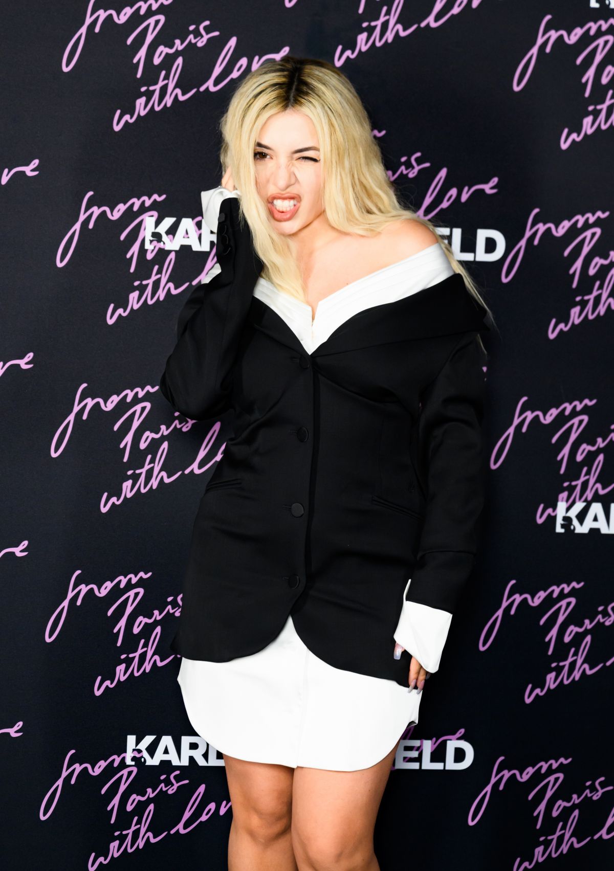 AVA MAX at Karl Lagerfeld From Paris with Love Party at Yoyo Club at ...