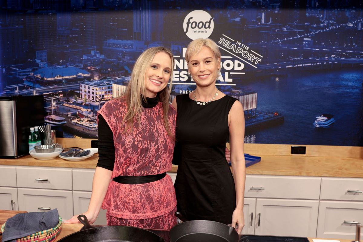 BRIE LARSON at Food Network New York City Wine & Food Festival in New ...