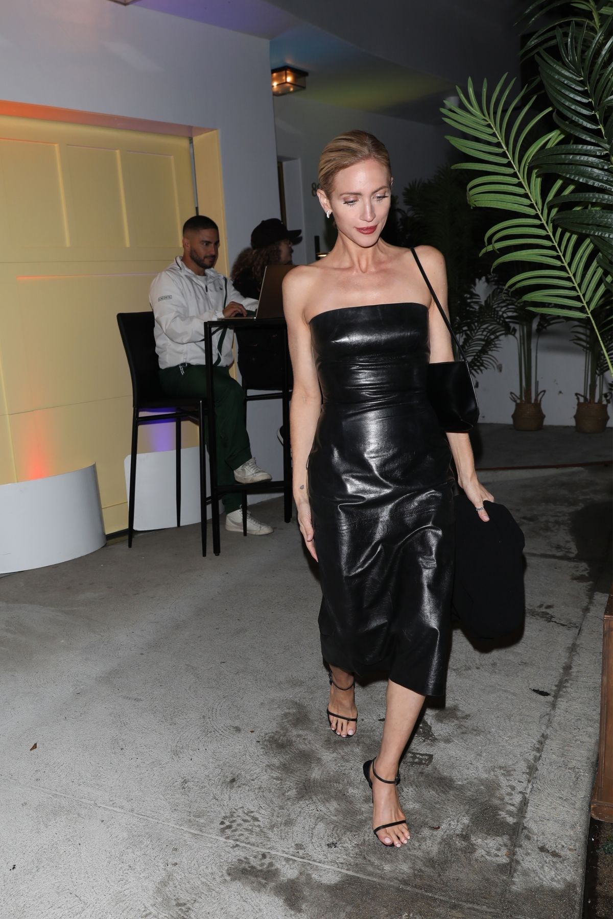 BRITTANY SNOW Arrives at Vas J. Morgan’s Halloween Party in Los Angeles ...