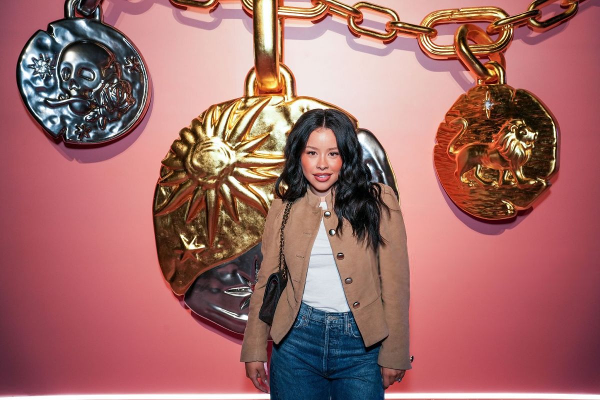 CIERRA RAMIREZ at Pandora Talisman Pop-Up Opening at The Grove in Los ...