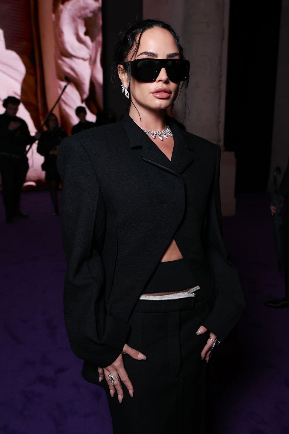 DEMI LOVATO at Messika Show at Paris Fashion Week in Paris 10/03/2025 ...