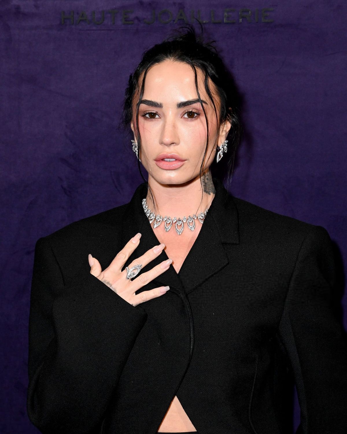DEMI LOVATO at Messika Show at Paris Fashion Week in Paris 10/03/2025 ...