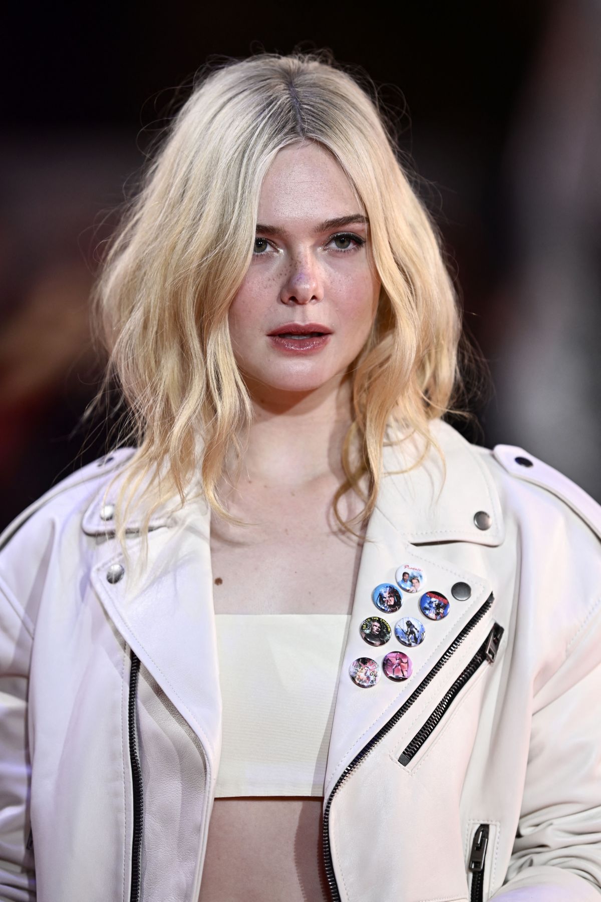 ELLE FANNING at Predator: Badlands UK Special Screening at BFI IMAX ...