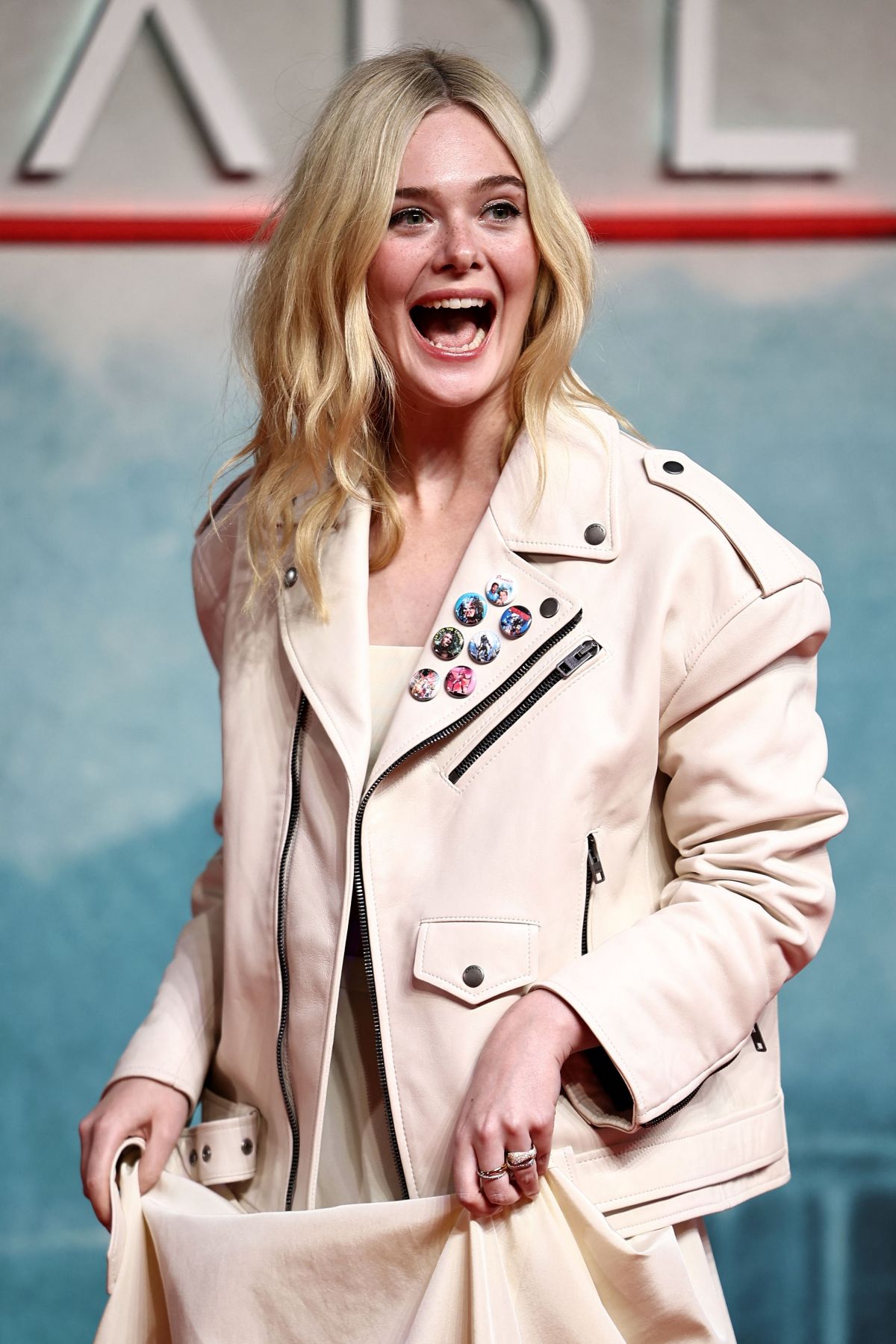 ELLE FANNING at Predator: Badlands UK Special Screening at BFI IMAX ...