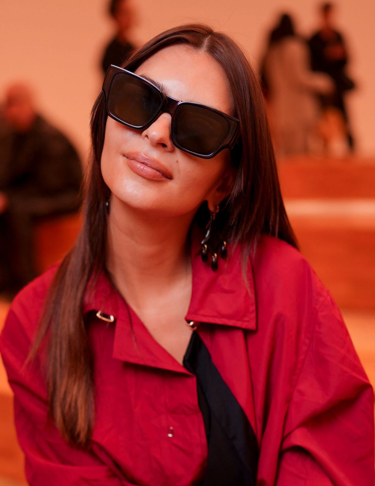 EMILY RATAJKOWSKI at Loewe Show at Paris Fashion Week 10/03/2025 ...