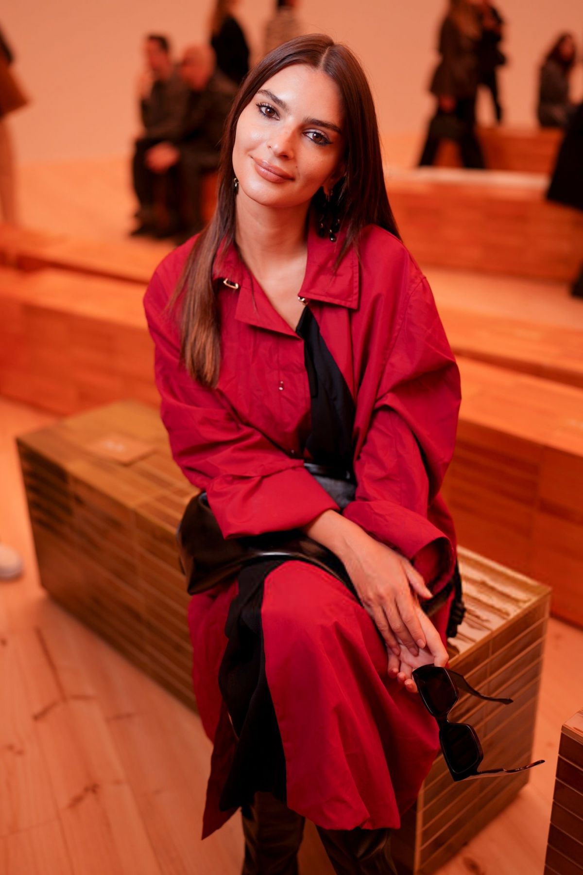 EMILY RATAJKOWSKI at Loewe Show at Paris Fashion Week 10/03/2025 ...