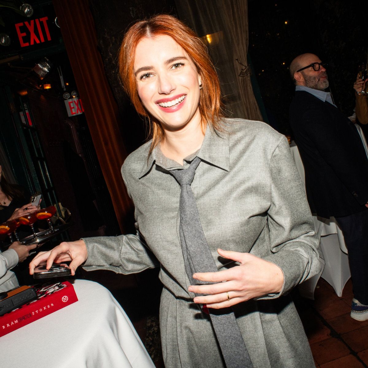 EMMA ROBERTS at Tom Wolfe Prizes for Fiction and Lukas Gage Book’s ...