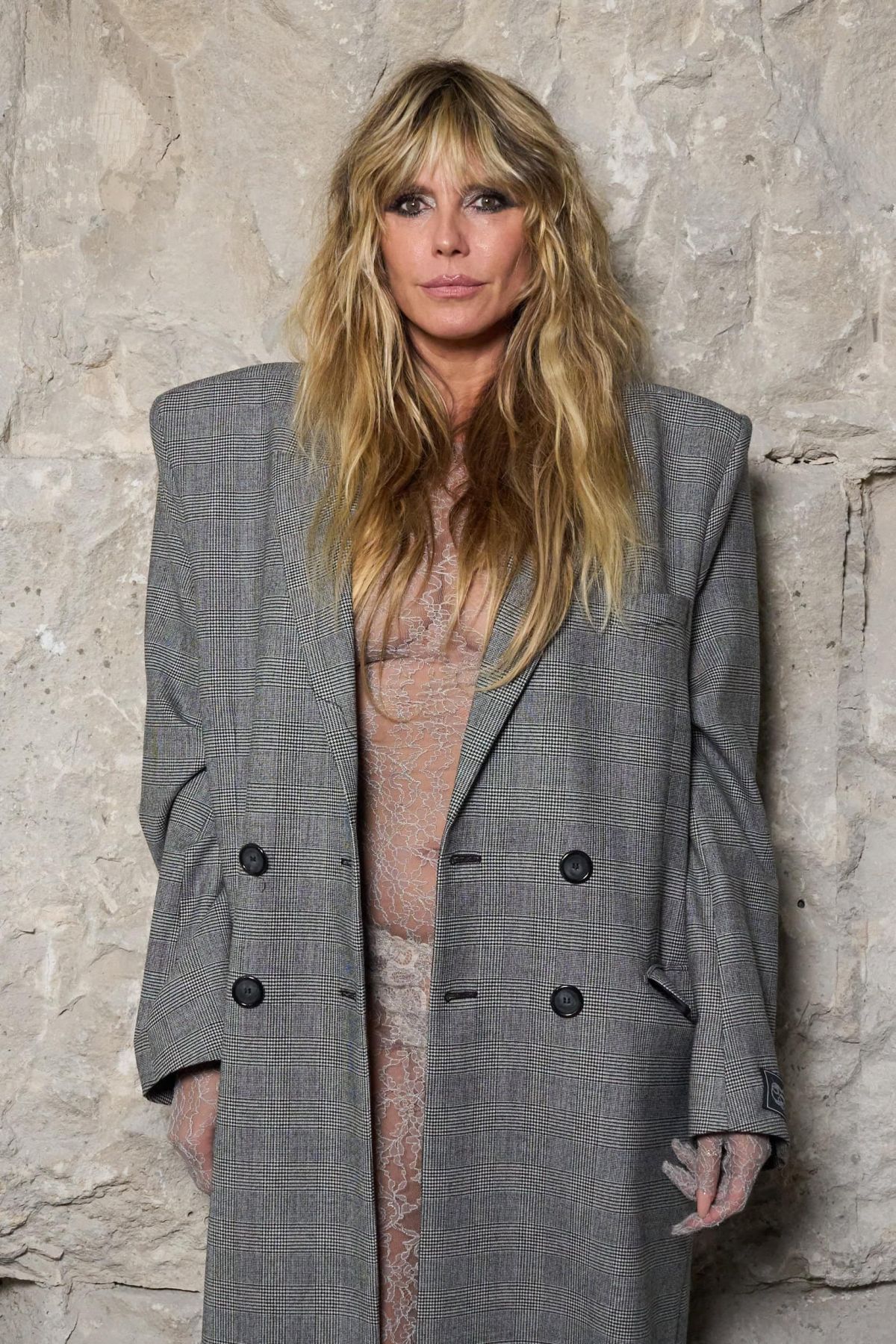 HEIDI KLUM at Vetements Womenswear Fashion Show at Paris Fashion Week ...
