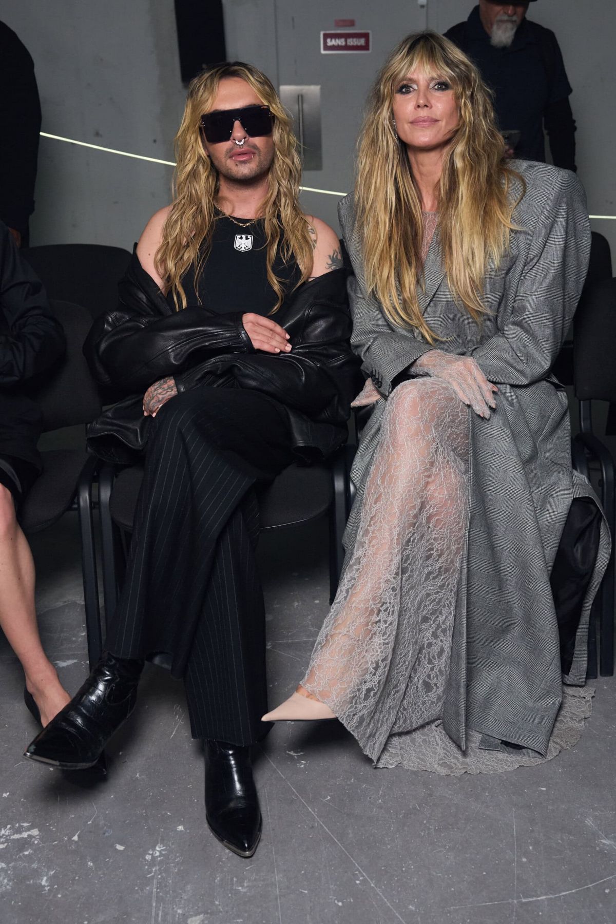 HEIDI KLUM at Vetements Womenswear Fashion Show at Paris Fashion Week ...