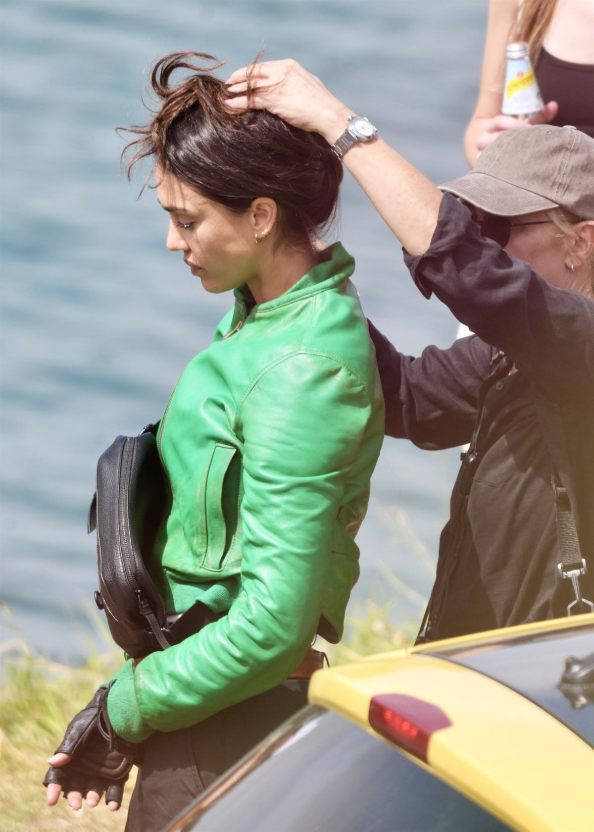 JESSICA ALBA on the Set of The Mark at Gold Coast in Australia 10/13 ...
